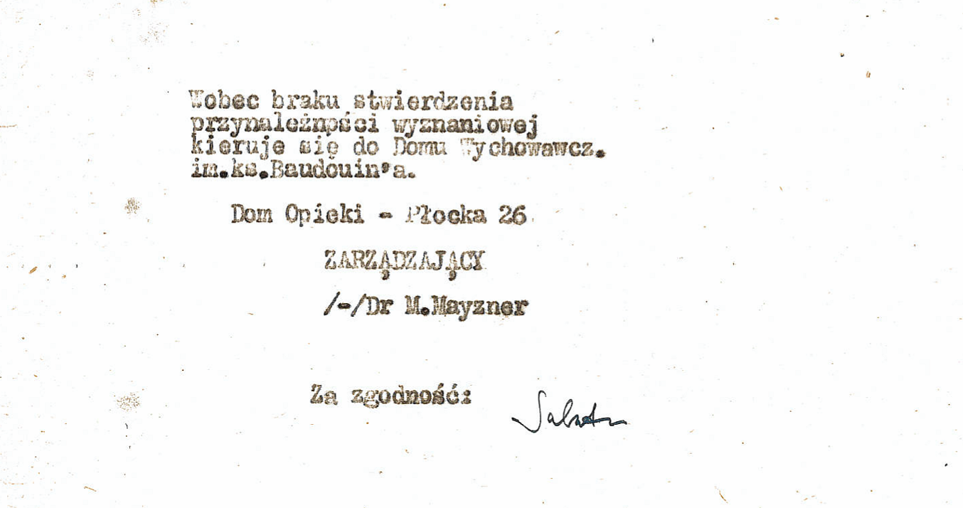 Porzucona przez mamę? Poszukiwania Działu Genealogii ŻIH \ Aktualności ...