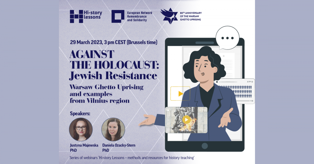 Webinar «Against the Holocaust: Jewish Resistance. Warsaw Ghetto ...